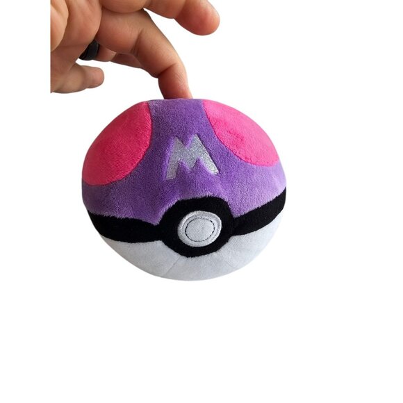 Pokemon | Toys | Pokemon 5 Master Ball Plush Stuffed Pokeball Purple ...